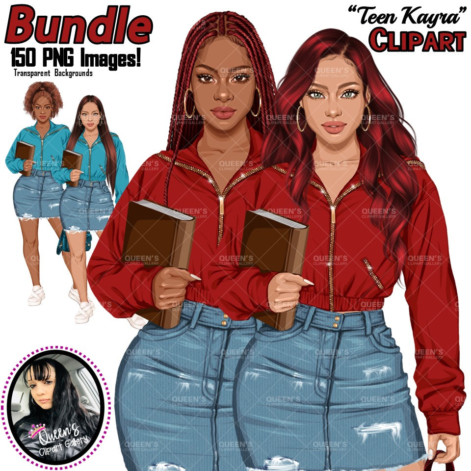 Afro Denim jeans girl, Jeans girl clipart, Afro Teenager clipart, Fash ...