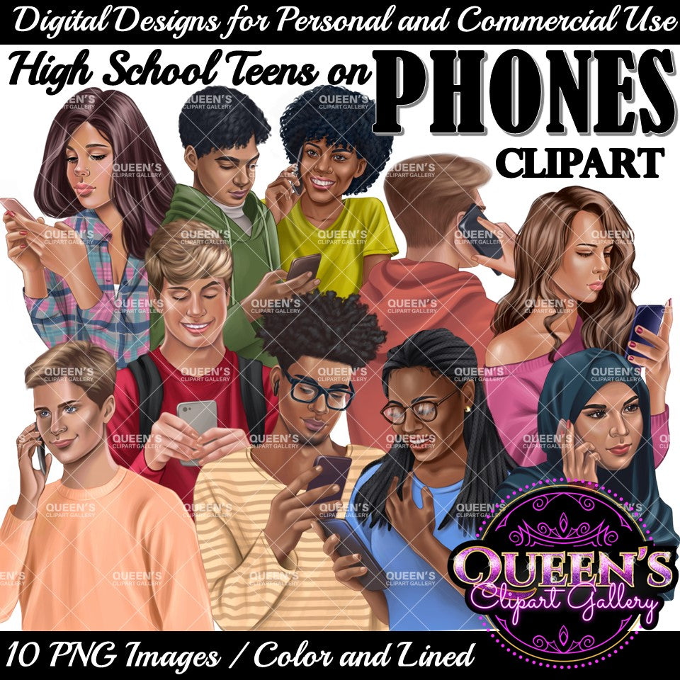 Teenagers Texting, Teen, Female teen Clipart – Queen's Clipart Gallery