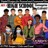 Students reading and writing, Student clipart, Clipart teens, Teenager ...