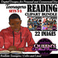 Students reading and writing, Student clipart, Clipart teens, Teenager ...