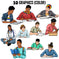 LGTBQ Teenagers Reading and Writing, LGTBQ Clipart, Rainbow Flag PNG ...