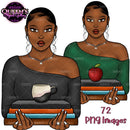 Teacher clipart, African American girl, Afro girl, Black girl magic, F ...